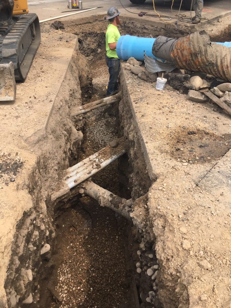 titanium-excavation-around-pipes | Titanium Excavation
